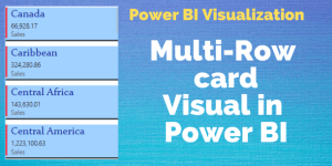 Power BI Multi-Row Card Visual - Learn BI