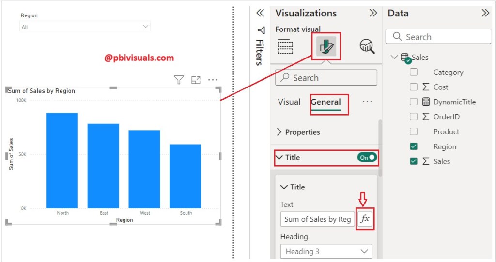 Power BI Exercise - Dynamic Title - Multiple selections for Visual in Power BI - Learn BI