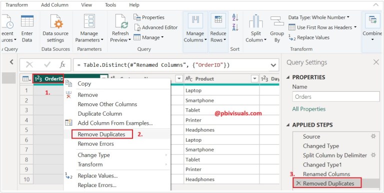 Power BI Exercise - Data Transformation in Power Query - Learn BI