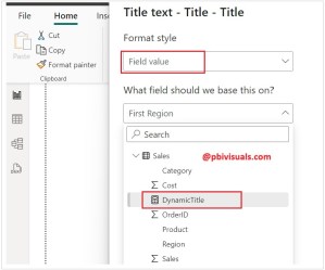 Power BI Exercise - Dynamic Title - Multiple selections for Visual in ...